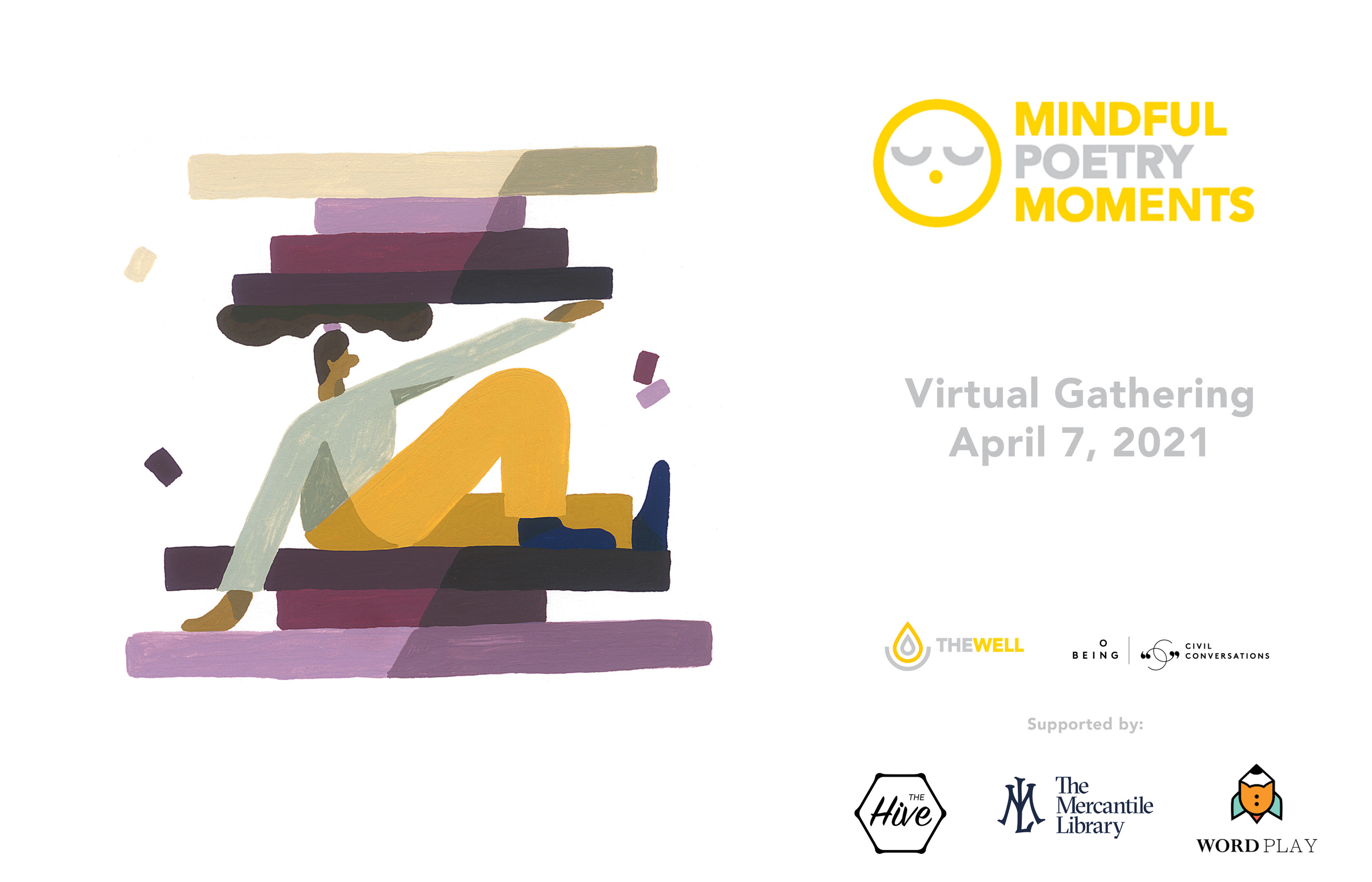 Mindful Poetry April 7th Gathering | April 7, 2021 | The Well