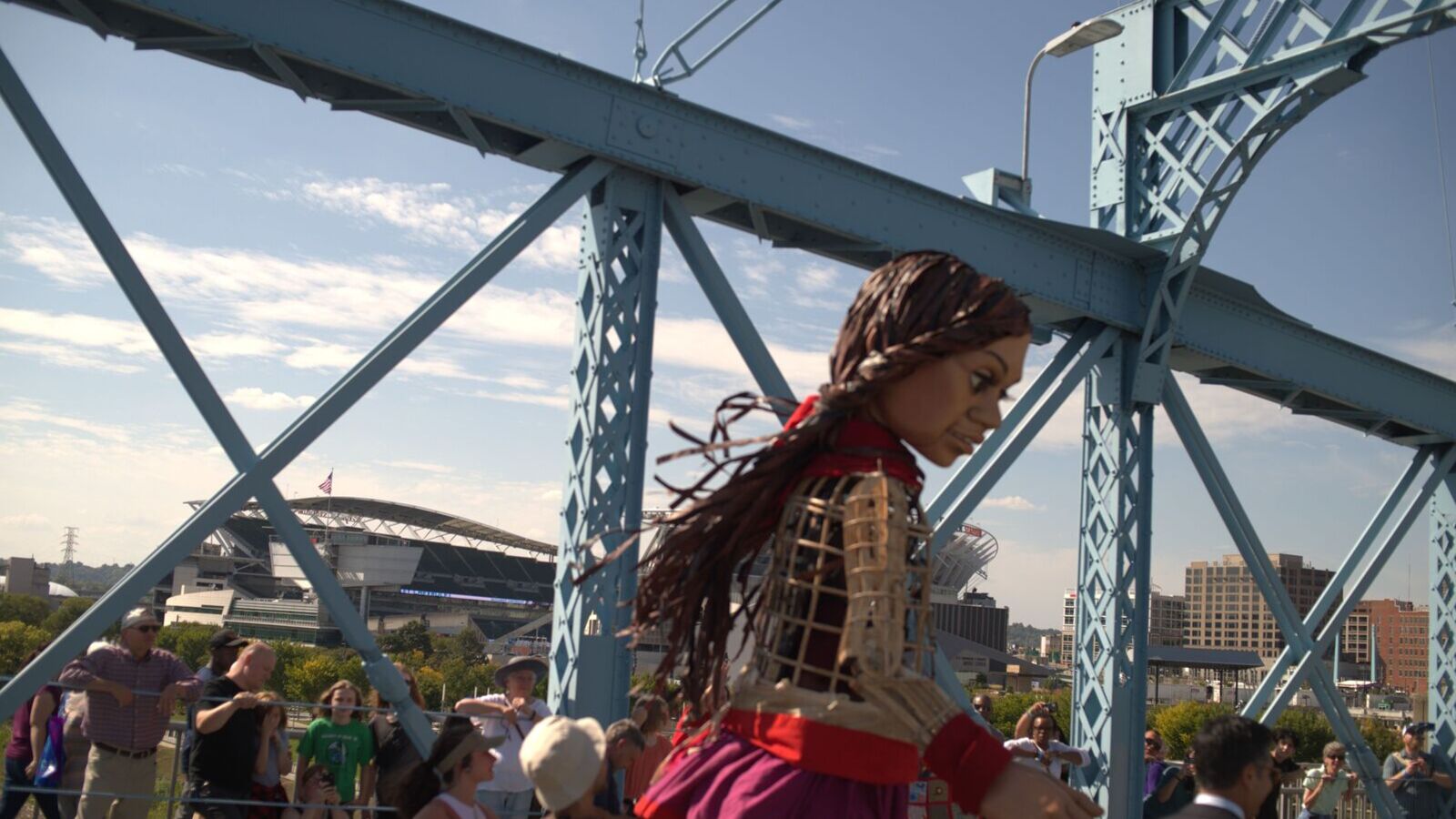 The Well at Cincinnati's first Little Amal Day! | September 25, 2023 ...